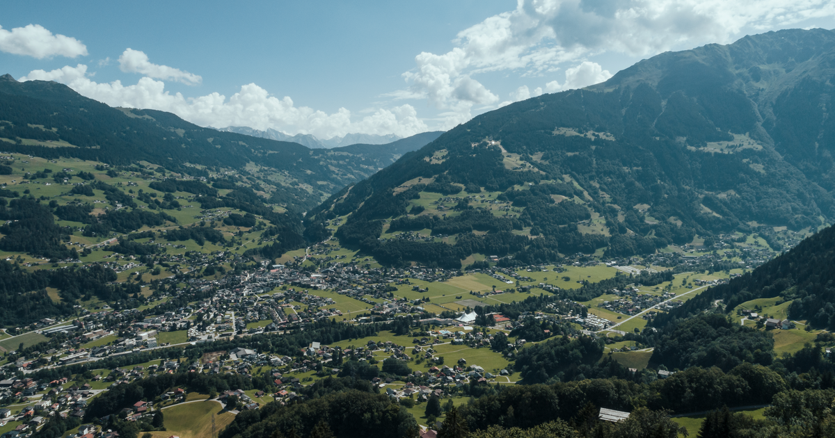 Ausblick auf das Tal